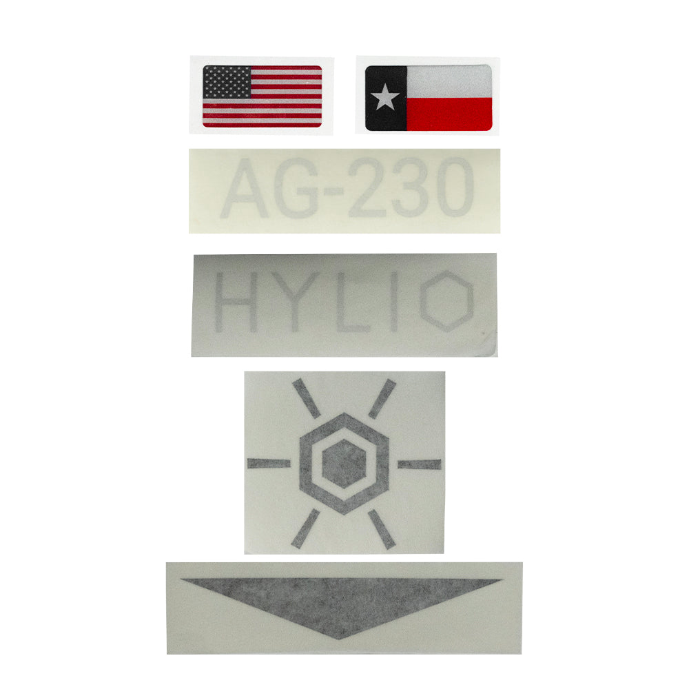 AG230 Stickers Set – Hylio